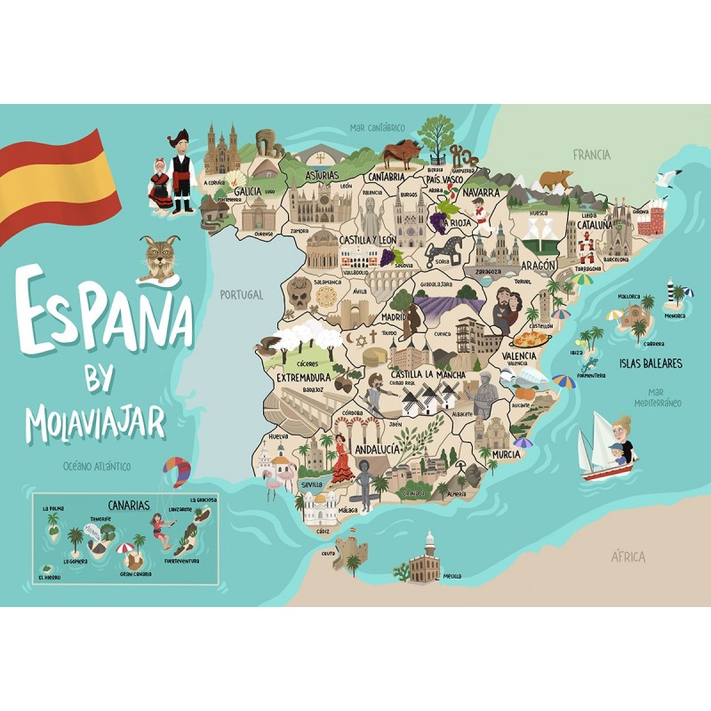 Mapa de España - Mola Maps