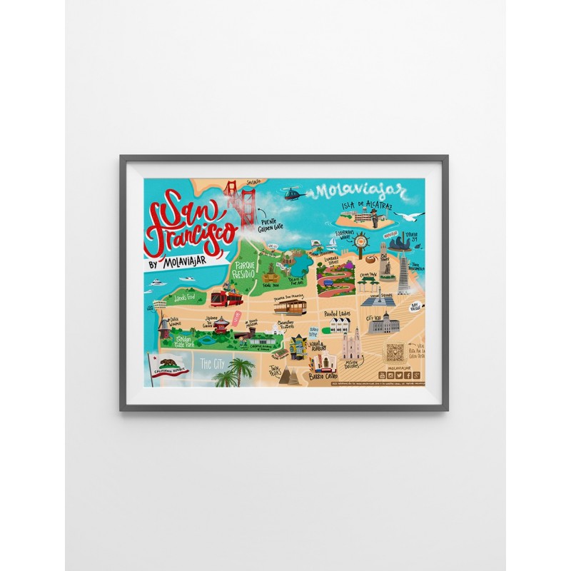 Mapa de San Francisco - Mola Maps